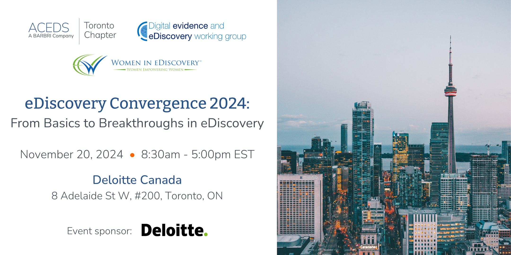 eDiscovery Convergence 2024: From Basics to Breakthroughs in eDiscovery